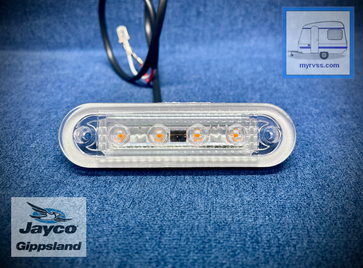 Jayco Slimline Marker Light Amber Jayco Gippsland Rv Superstore