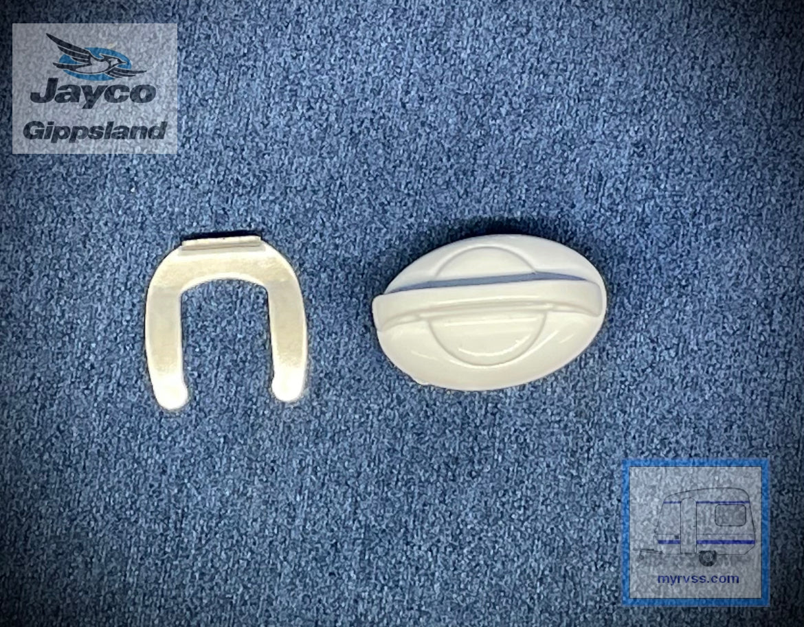 JAYCO Window Shield Turn Lock WHITE – Jayco Gippsland RV SuperStore