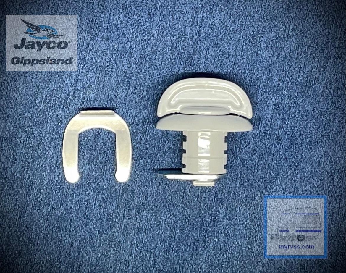 JAYCO Window Shield Turn Lock LIGHT GREY – Jayco Gippsland RV SuperStore