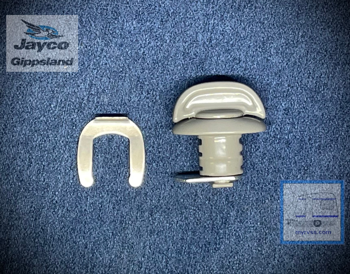 JAYCO Window Shield Turn Lock DARK GREY – Jayco Gippsland RV SuperStore