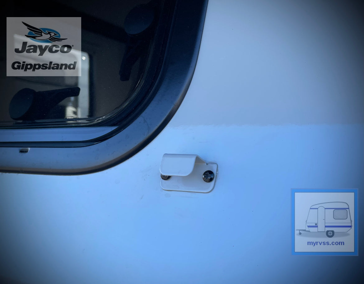 JAYCO Window Shield Lock Keep GREY – Jayco Gippsland RV SuperStore