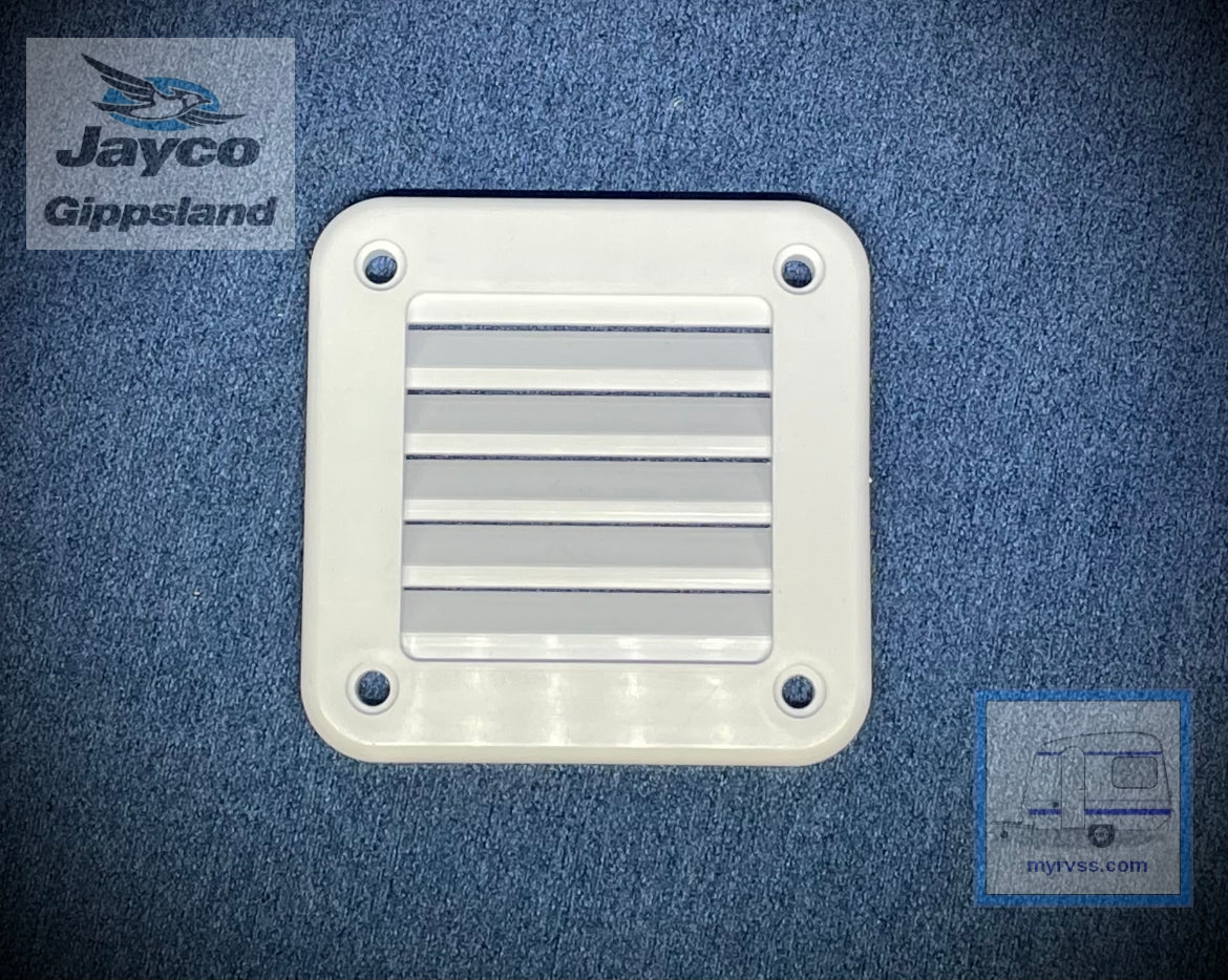 Jayco Small Air Vent 85 x 85mm WHITE – Jayco Gippsland RV SuperStore