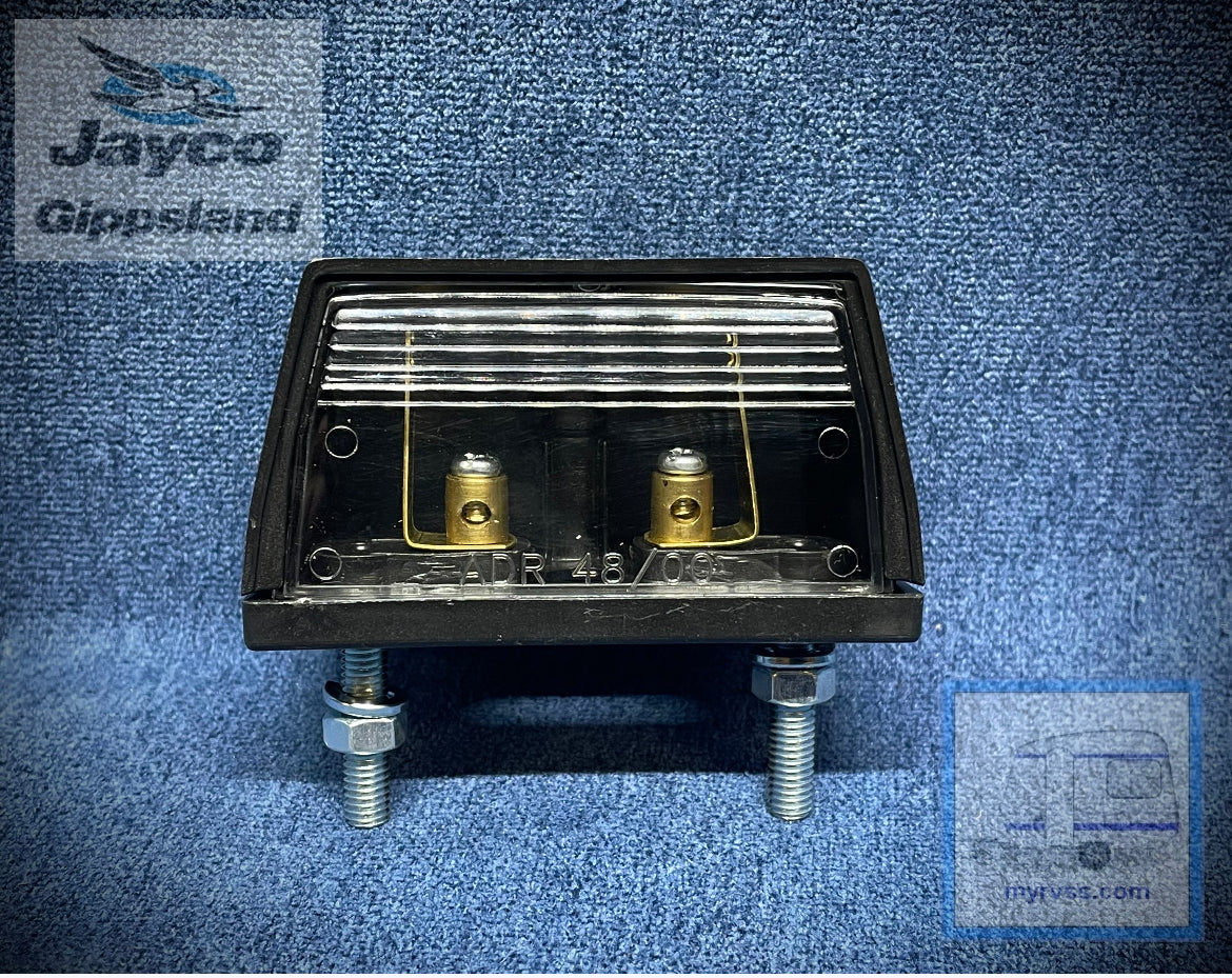 NARVA Number Plate Light - Black – Jayco Gippsland RV SuperStore