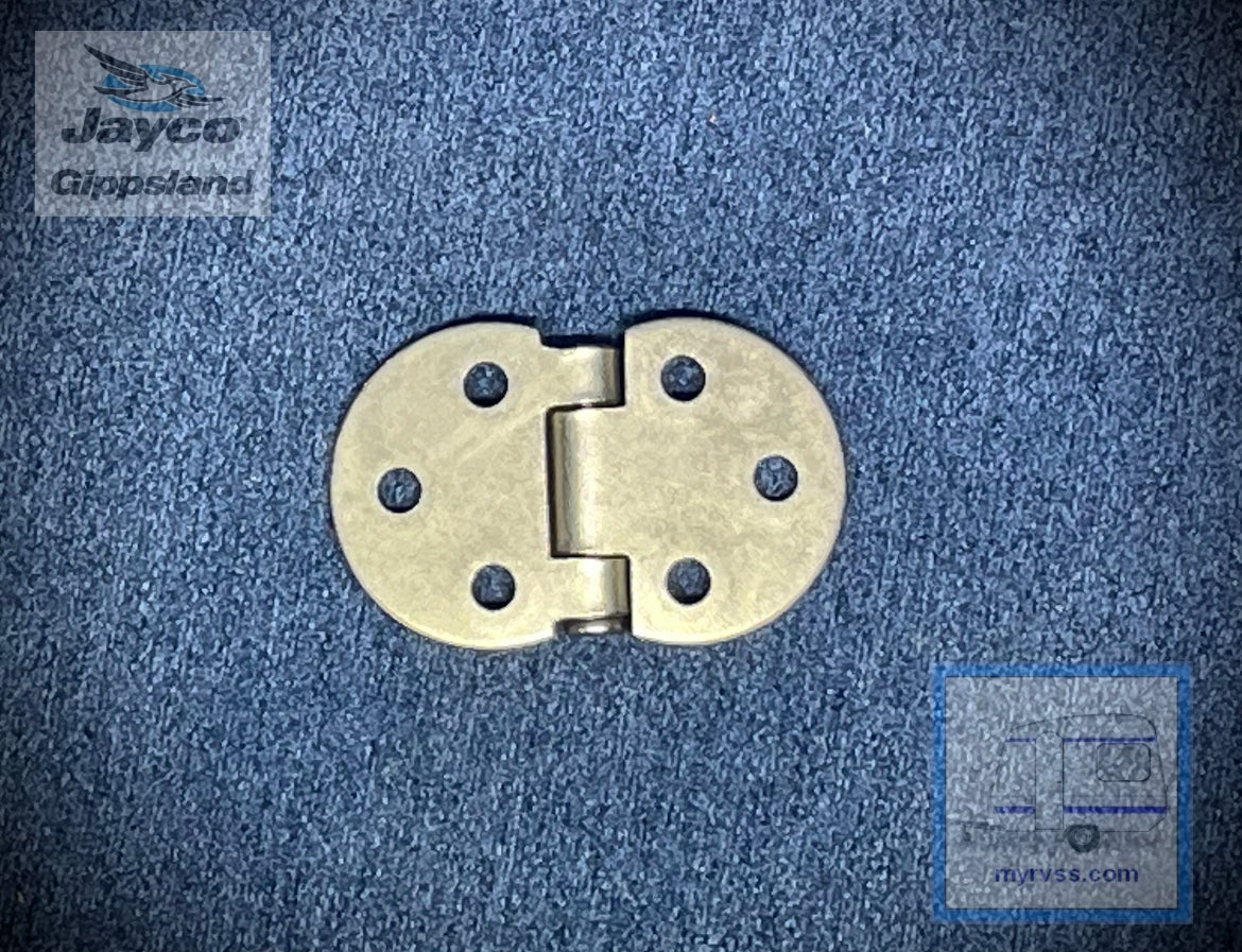 Jayco Flush Mount Half Round Hinge – Jayco Gippsland RV SuperStore