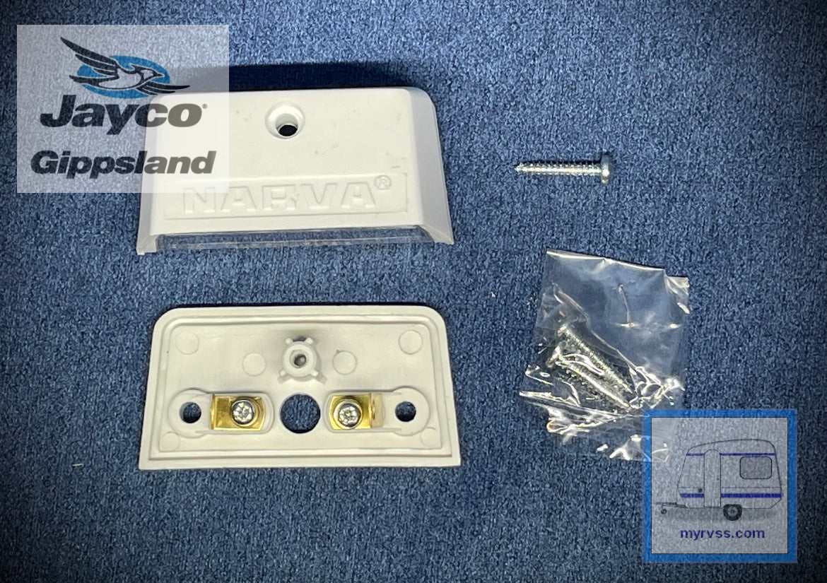 NARVA Number Plate Light - White – Jayco Gippsland RV SuperStore