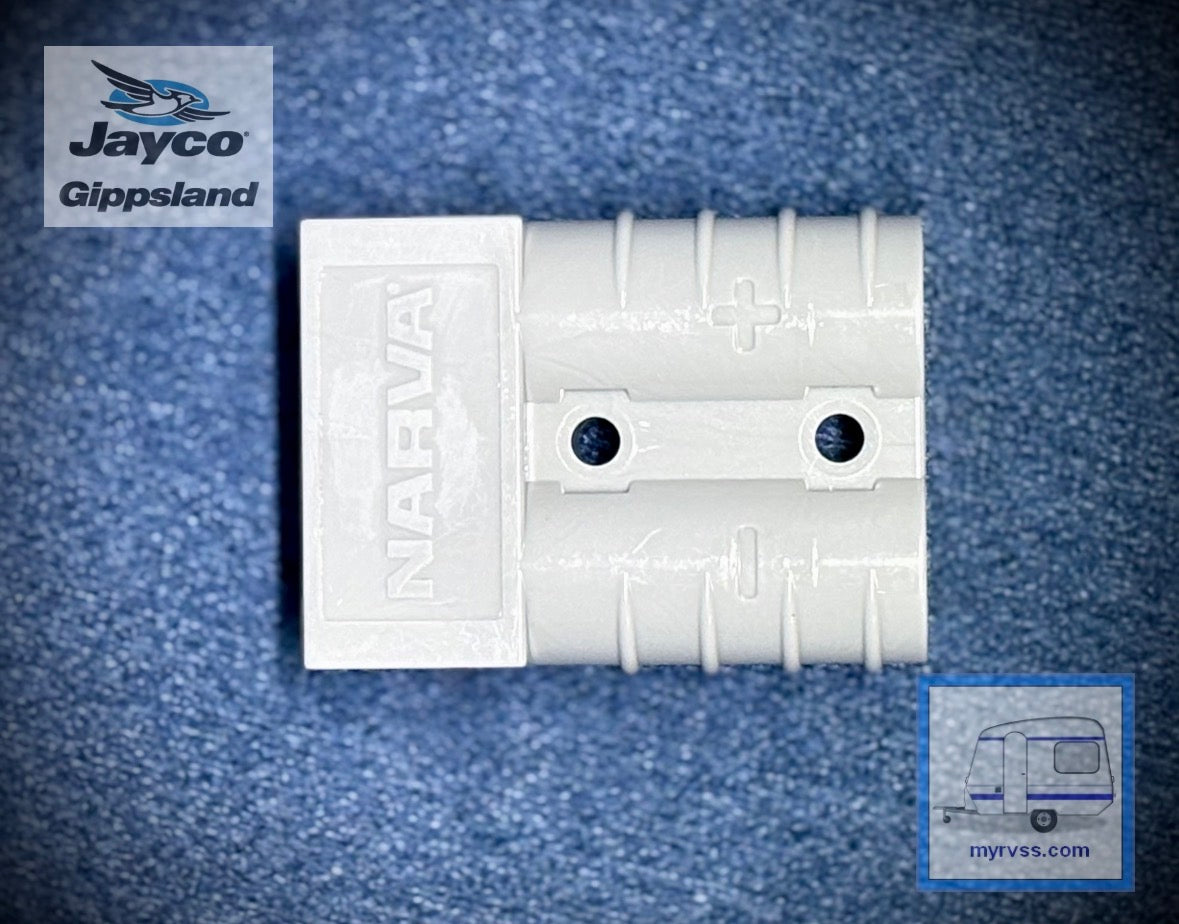 Narva 50 AMP Anderson plug - Grey Housing – Jayco Gippsland RV SuperStore