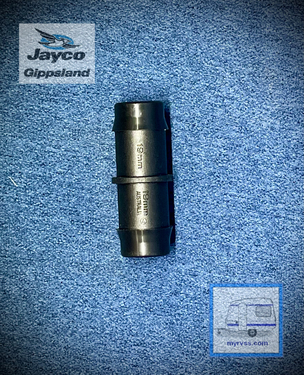 Coast Plastic Barbed Joiner 19mm – Jayco Gippsland RV SuperStore
