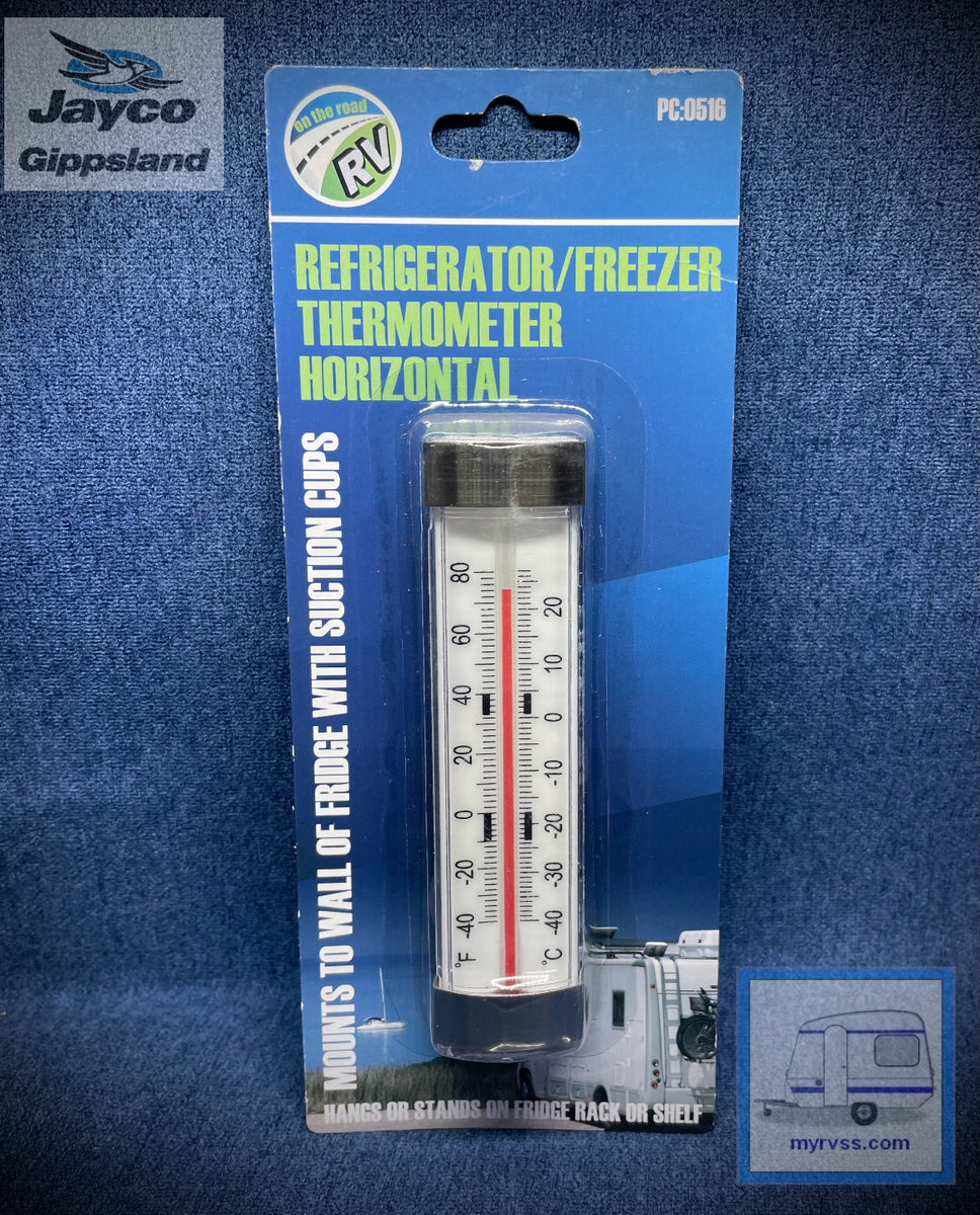 RV Refrigerator/Freezer Horizontal Thermometer – Jayco Gippsland RV ...