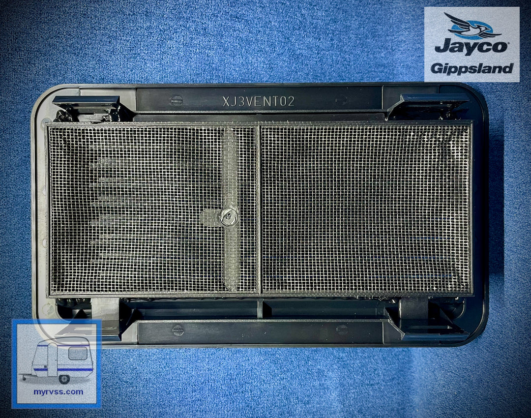 Jayco Wall Vent EXTERIOR Part 1 of 2 (mesh) BLACK – Jayco Gippsland RV ...