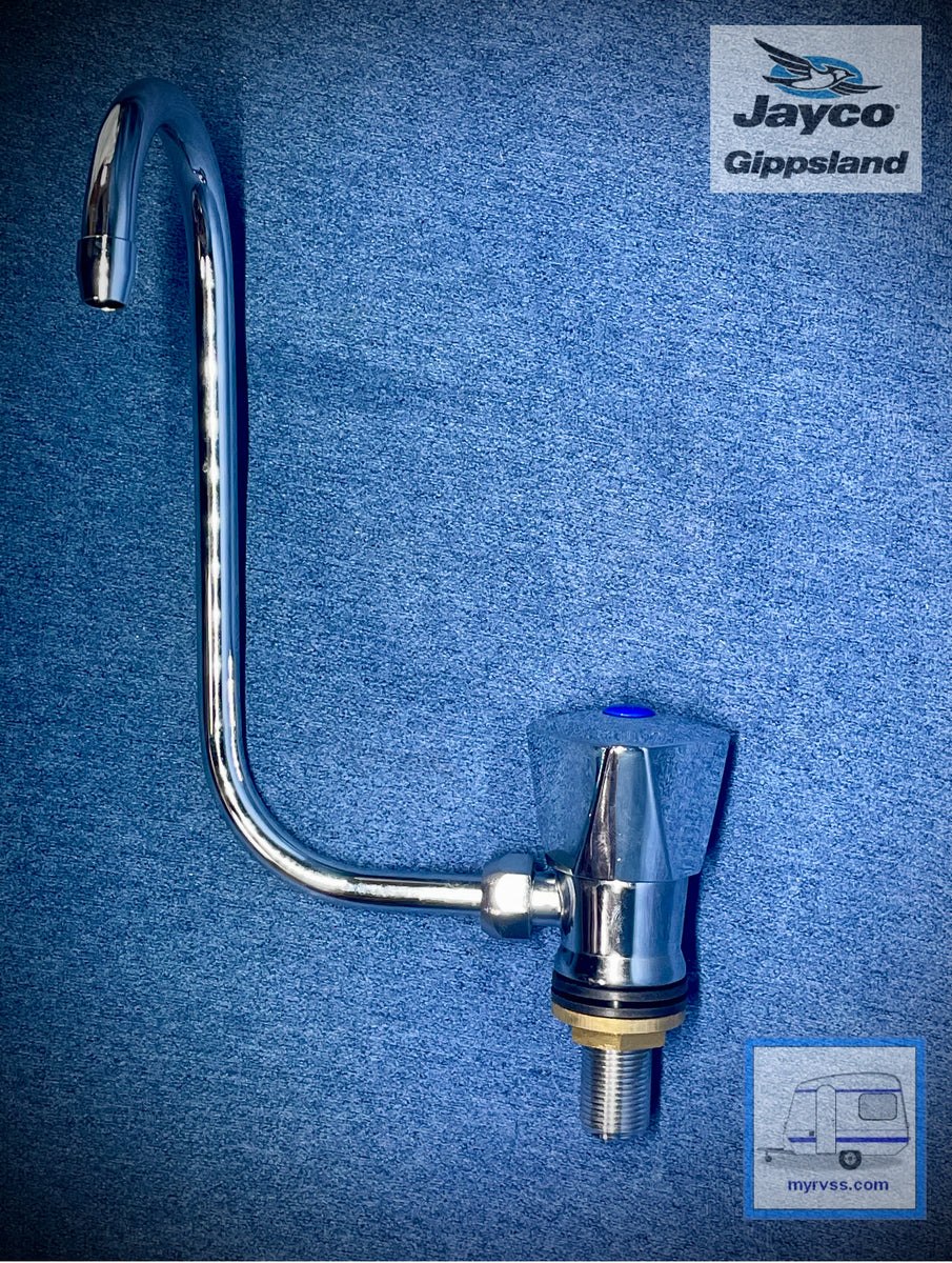COAST Folding Tap Chrome - RIGHT – Jayco Gippsland RV SuperStore