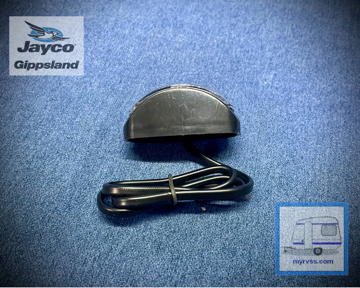Jayco Front Marker Light with Black Base – Jayco Gippsland RV SuperStore