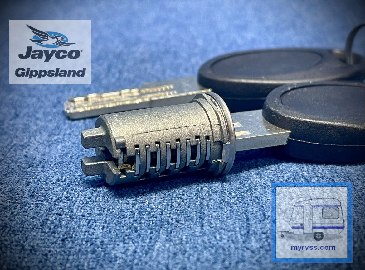 Dometic Seitz Lock Barrel and Key – Jayco Gippsland RV SuperStore