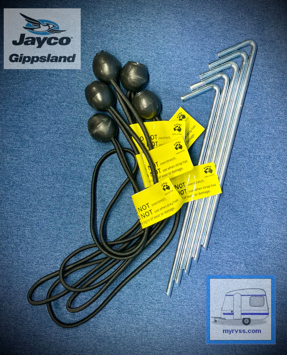 Supex Privacy Screen Tie Down Kit – Jayco Gippsland RV SuperStore