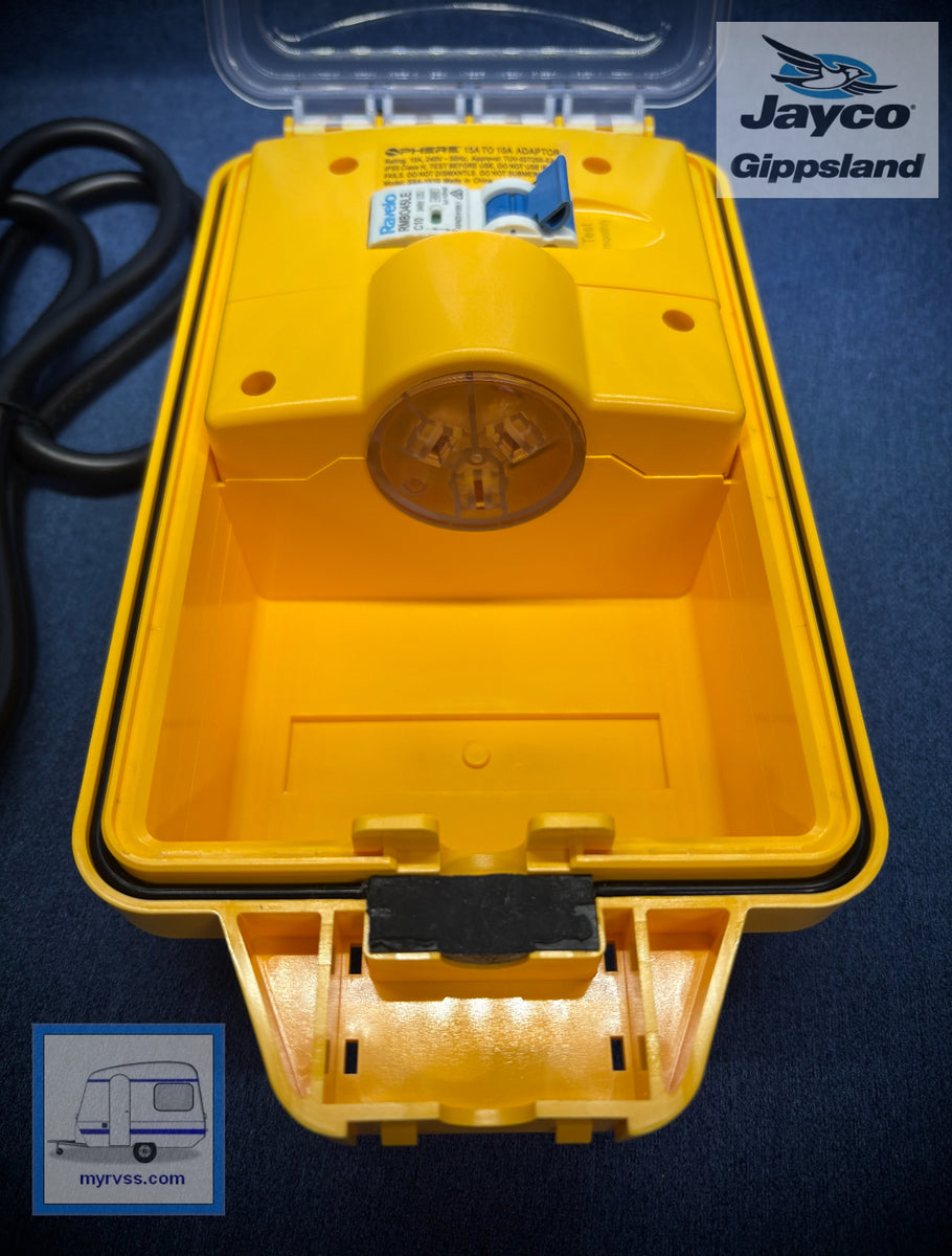 Sphere 15A to 10A Safety Adaptor – Jayco Gippsland RV SuperStore