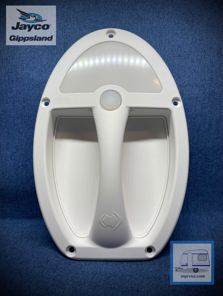 Jayco Grab Handle with LED Light WHITE – Jayco Gippsland RV SuperStore