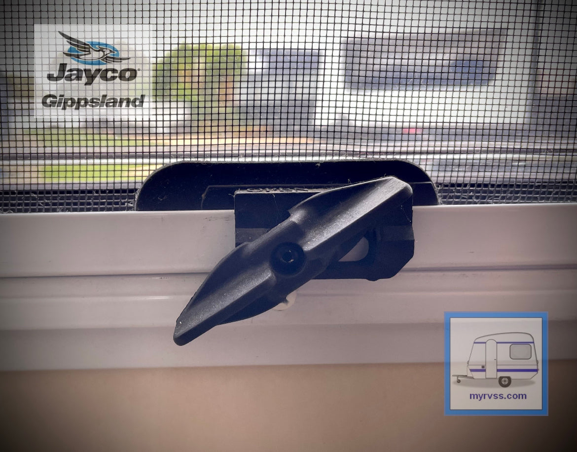Windout Window Slide Lock suits 4RC Windows – Jayco Gippsland RV SuperStore