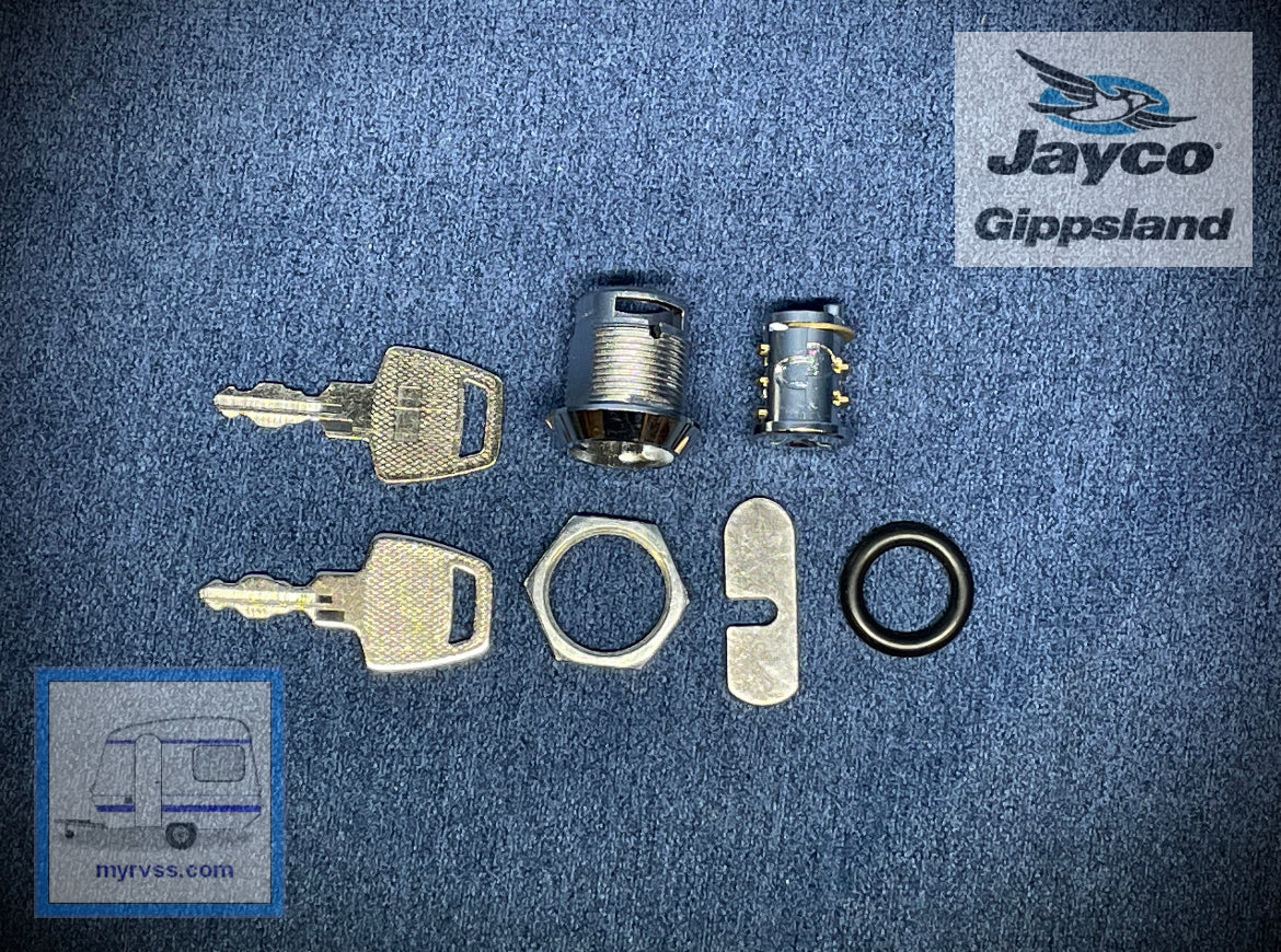 Jayco Picnic Table Barrel lock and keys – Jayco Gippsland RV SuperStore