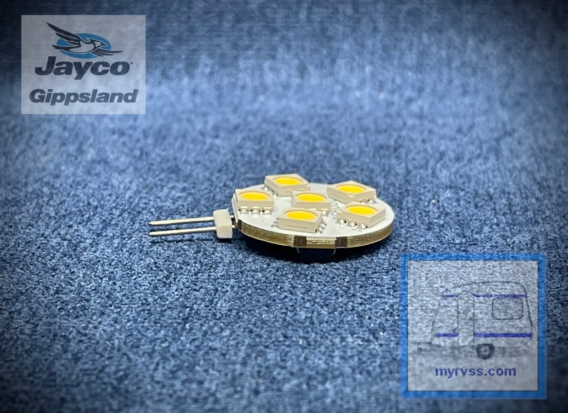 G4 6smd LED Side Pin Replacement Globe – Jayco Gippsland RV SuperStore